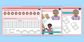 Counting in 5s Number Line (teacher made)