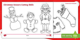 Christmas Cutting Activities | EYFS Christmas Resources
