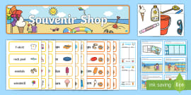 Beach Cafe Role Play Pack (teacher made)