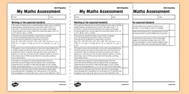 KS2 Reading Exemplification - I Can Statements Checklist