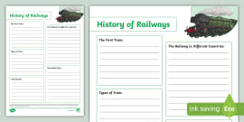 The History of Money Fact File Template (Teacher-Made)