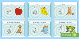 Alphabet Display Posters (teacher made)