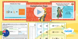 FREE! - Multiplication Display Numbers (teacher made)