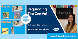The Zoo Vet Story PowerPoint - Animal Book for Kids - Twinkl