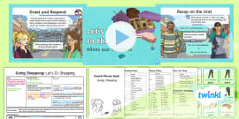 Going Shopping In French | Primary Resources | KS2 French