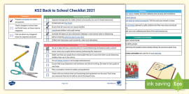 Teacher Organisation - Back to School Checklist For Teachers