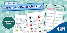 Life Skills: Dressing for Weather - Winter Activity Sheet