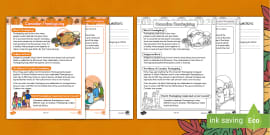 Canadian Thanksgiving Poem (Teacher-Made) - Twinkl