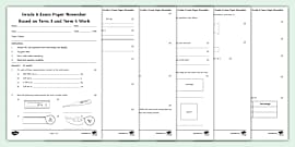 Grade 4 Maths Exam Paper - Term 3 and 4 (CAPS Aligned)