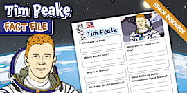 Year 1 Tim Peake Information PowerPoint