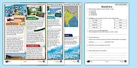 Facts About Rivers | World Rivers Fact Sheets KS2