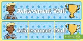👉 Wall of Fame Display Banner (teacher made)
