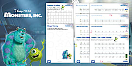 👉 Monsters, Inc.: Monster Maths Mystery Activity [Ages 5-6]