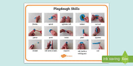 Fine Motor Playdough Mats | Twinkl (Teacher-Made) - Twinkl