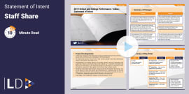 Intent, Implementation, Impact: Self-Evaluation Form