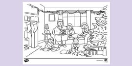 FREE! - Uluru Drawing Page Colouring Sheet (teacher made)