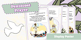 KS2|10 Facts About Pentecost Poster| Pentecost|Christianity