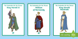 The Normans Display Timeline (teacher made) - Twinkl