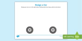 KS1 Build a Car STEM Activity - Design a Vehicle Resource