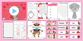 Valentine's Day Activity Pack (teacher made)