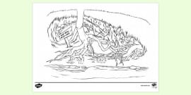 FREE! - Stigs Den Colouring Sheet | Colouring Sheets