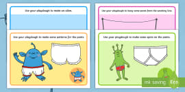 Alien Playdough Mats (teacher made)