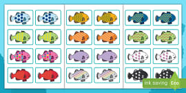 Under the Sea Movement A4 Picture Cards (teacher made)