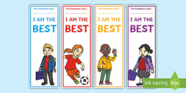 FREE! - I Am Incredible Bookmark – Bookmarks – Twinkl Resources