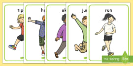 We like to Move It Flashcards (teacher made)