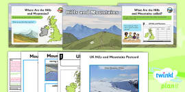 Mountains of the UK Lesson Plan 2 - Year 5 Geography