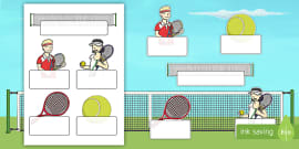 FREE! - Wimbledon Display Borders (teacher made) - Twinkl