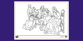 FREE! - Romeo and Juliet Colouring Sheet | Colouring Sheets