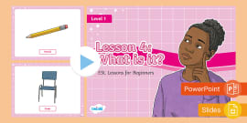 FREE! - First ESL Lesson For Young Learners - ESL Beginners Lesson 1