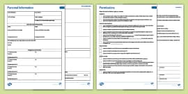 EYFS Two-Year Progress Check Template Form (New EYFS 2021)