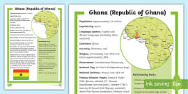 KS2 Ghana Word Search (teacher made) - Twinkl