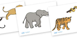 Stick Puppets to Support Teaching on Rumble in the Jungle