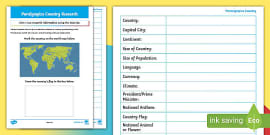 Paralympic Swimming Fact File | South Africa (teacher made)