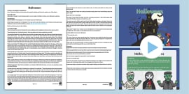 KS1 The History of Halloween PowerPoint - Twinkl