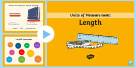 Measuring Length Using Informal Units Worksheet