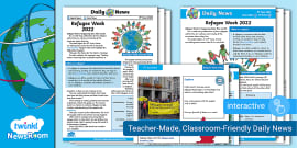 KS2 Refugee Week Differentiated Reading Comprehension Activity