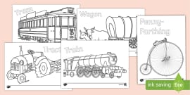 FREE! - Standard Lorry Colouring Sheet | Colouring Sheets