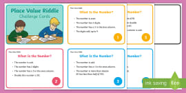 Year 1 Maths Place Value Chilli Challenge Cards