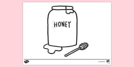 FREE! - Honey Ant Colouring Sheet (teacher made) - Twinkl