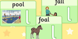 Final 'L' Sound Word Mat (teacher made) - Twinkl