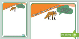 How to Help Foxes in Your Area Display Poster - Twinkl