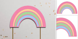 I Love Prophet Muhammad Cupcake Toppers (teacher made)