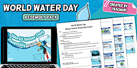 World Water Day: 22 March 2027 - Event & Teaching Resources