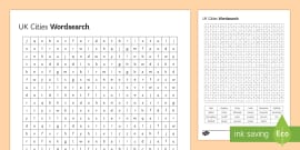KS2 Costa Rica Word Search (teacher made)