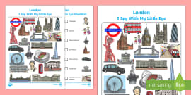 London Eye Paper Model (teacher made)