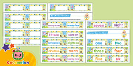 FREE CoComelon: Color by Number Activity (Teacher-Made)